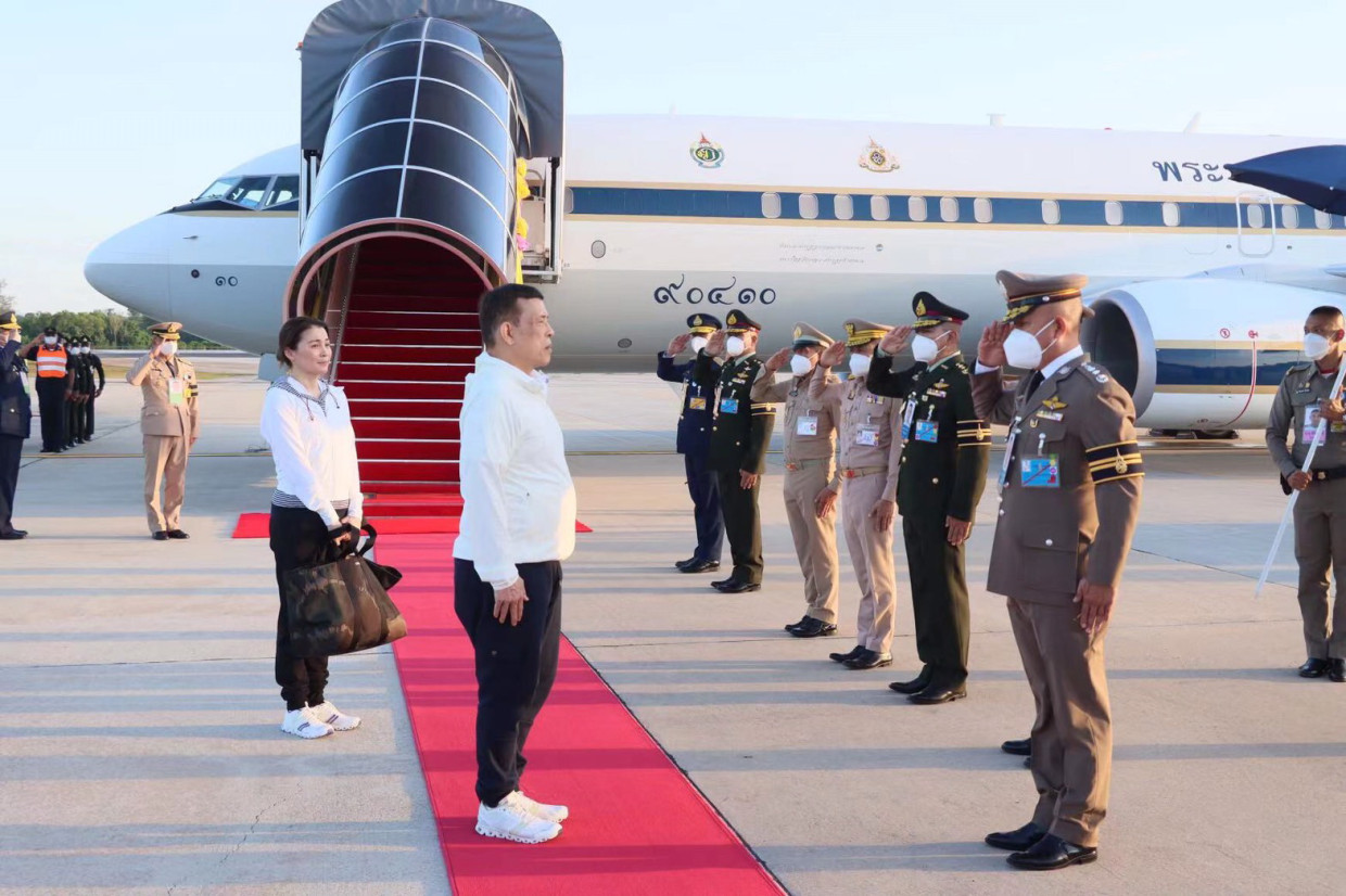 Her Majesty Queen Suthida Bajrasudhabimalalakshana took part in a ...